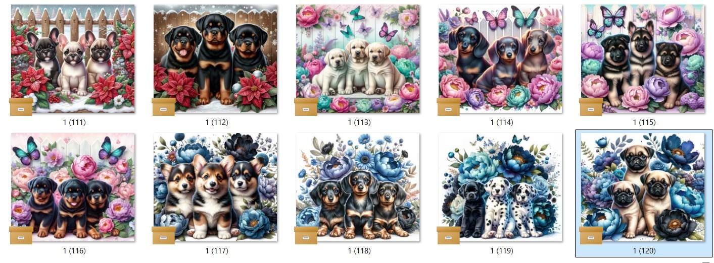 Animal Sublimation Prints: Ready to Press Heat Transfer Bundle - Etsy ...