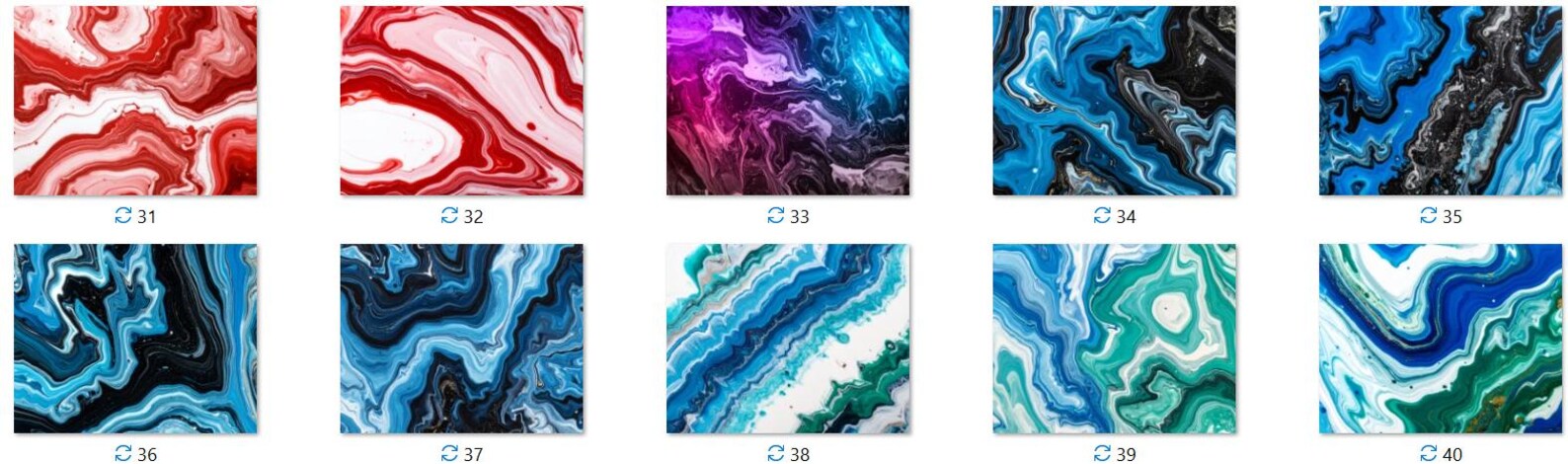 Marble Ready to Press Sublimation Heat Transfer Bundles of 10 Designs ...