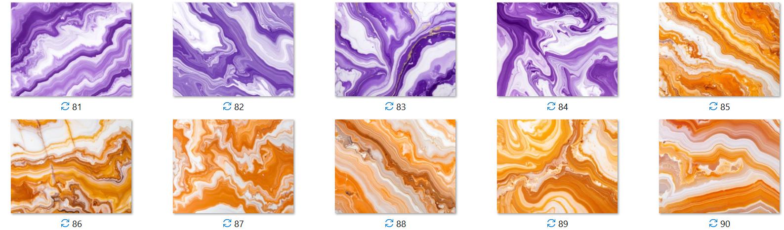 Marble Ready to Press Sublimation Heat Transfer Bundles of 10 Designs ...