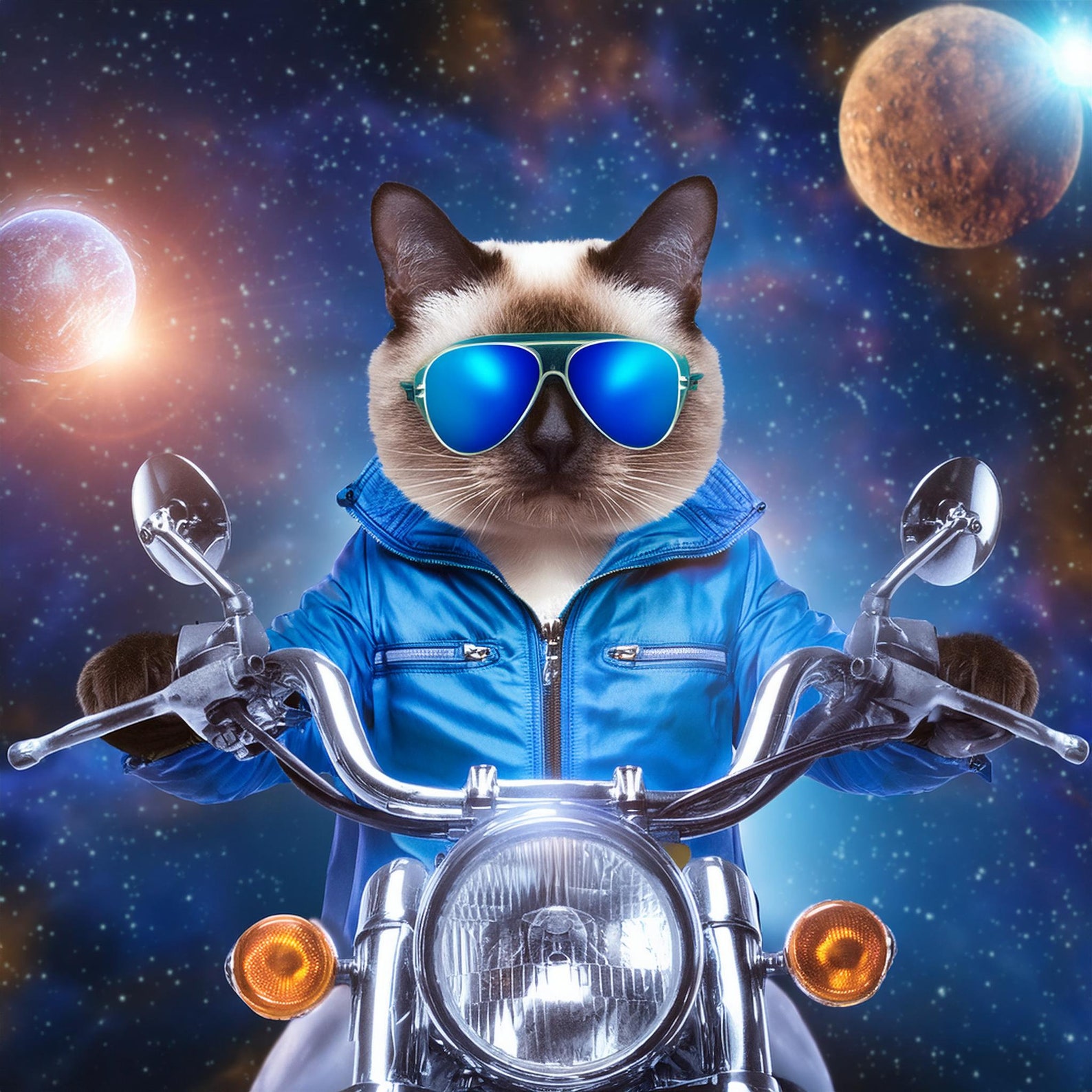 Biker Cats 50 JPG Clipart Digital Download Bundle (LMHBIKERCATS1-50 ...