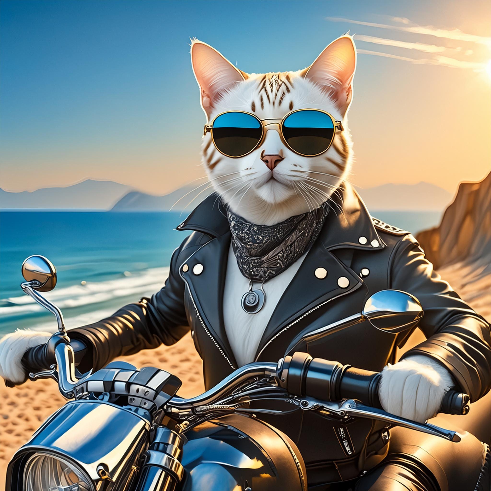 Biker Cats 50 JPG Clipart Digital Download Bundle LMHBIKERCATS351-400 ...