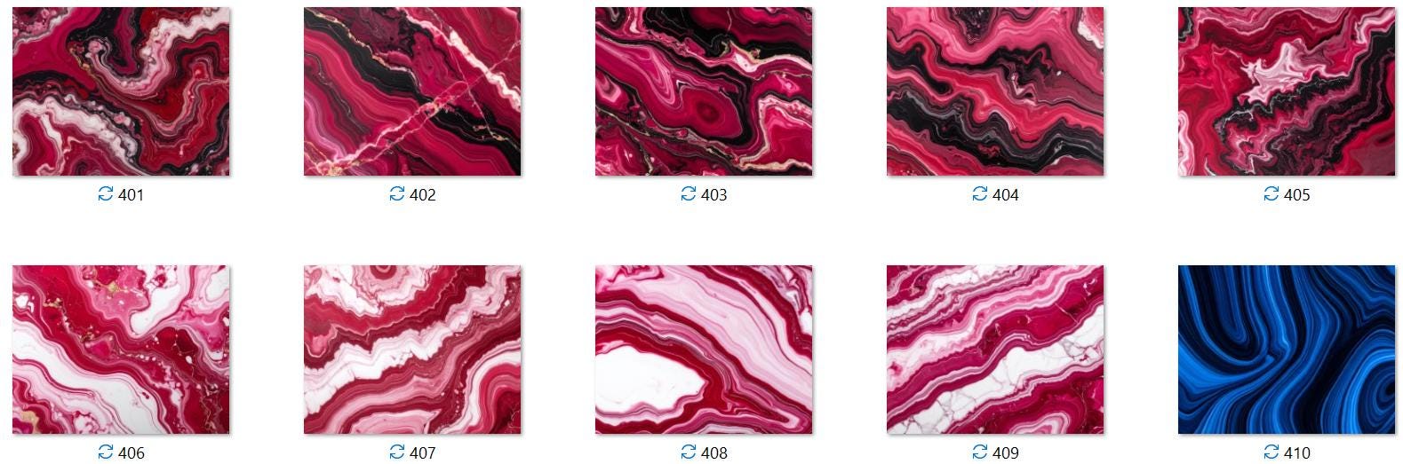 Marble Ready to Press Sublimation Heat Transfer Bundles of 10 Designs ...