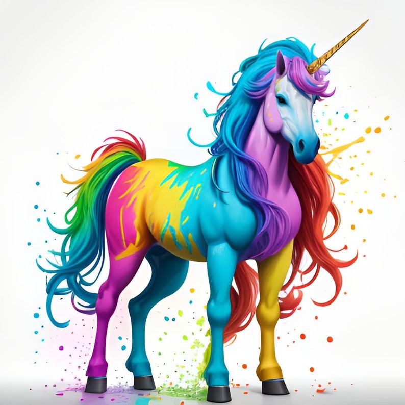 All ABOUT UNICORNS Vol 12 100 Jpg Digital Download Tumbler Wraps & Clipart Bundle ...