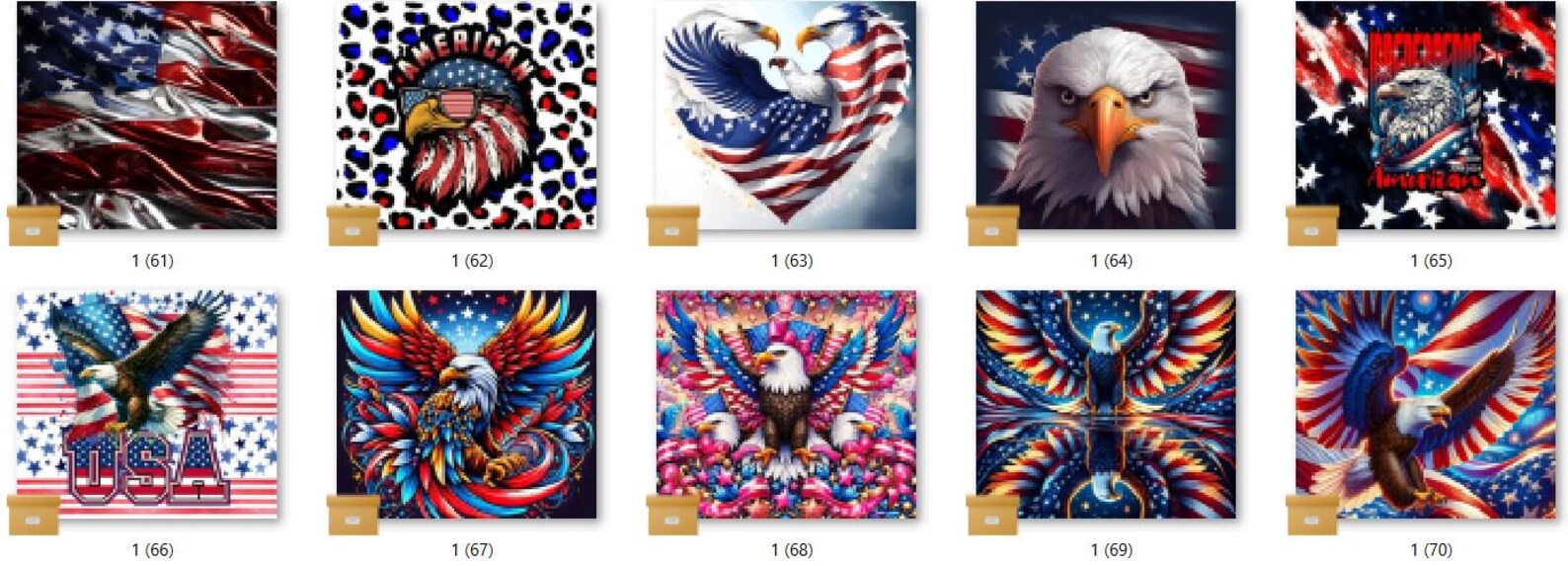 MILTARY Ready to Press Sublimation Heat Transfer Print Bundles of 10 ...