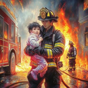 FIREFIGHTER 100 PNG Clip Art Digital Download Bundle for Commercial Use ...