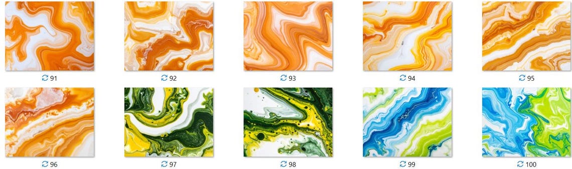 Marble Ready to Press Sublimation Heat Transfer Bundles of 10 Designs ...