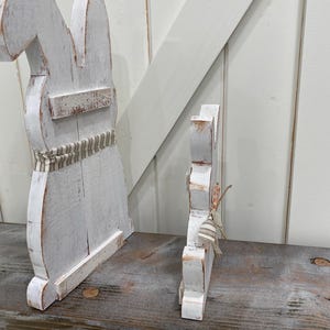 Primitive Rustic Rabbit Table Top Decor - Etsy