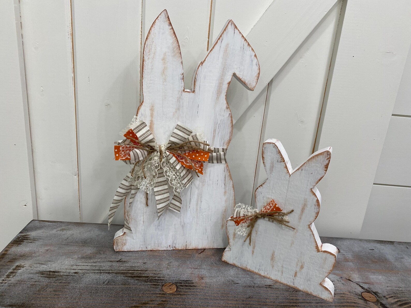 Primitive Rustic Rabbit Table Top Decor - Etsy
