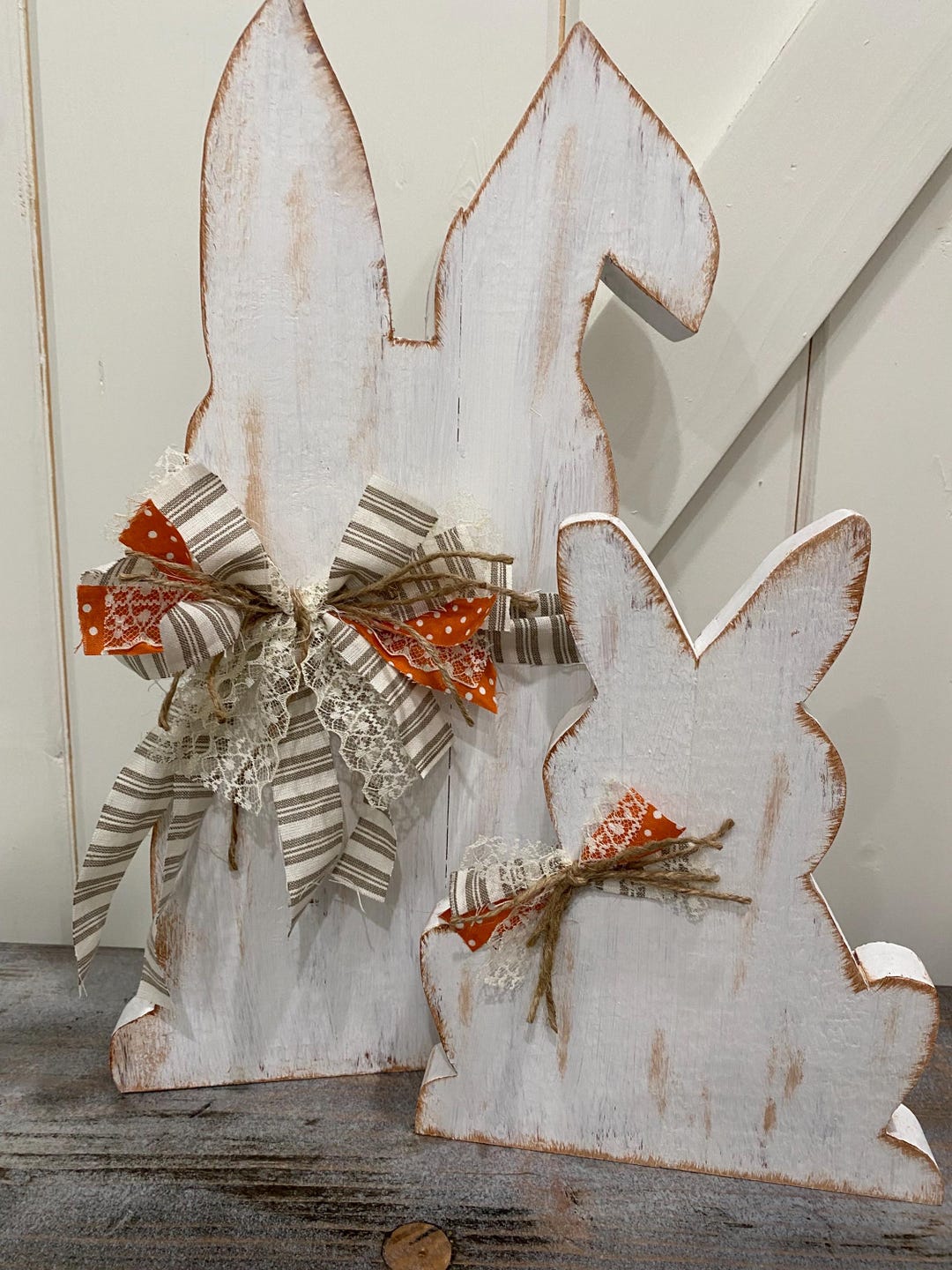 Primitive Rustic Rabbit Table Top Decor - Etsy
