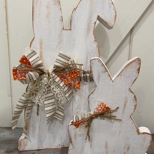 Primitive Rustic Rabbit Table Top Decor - Etsy