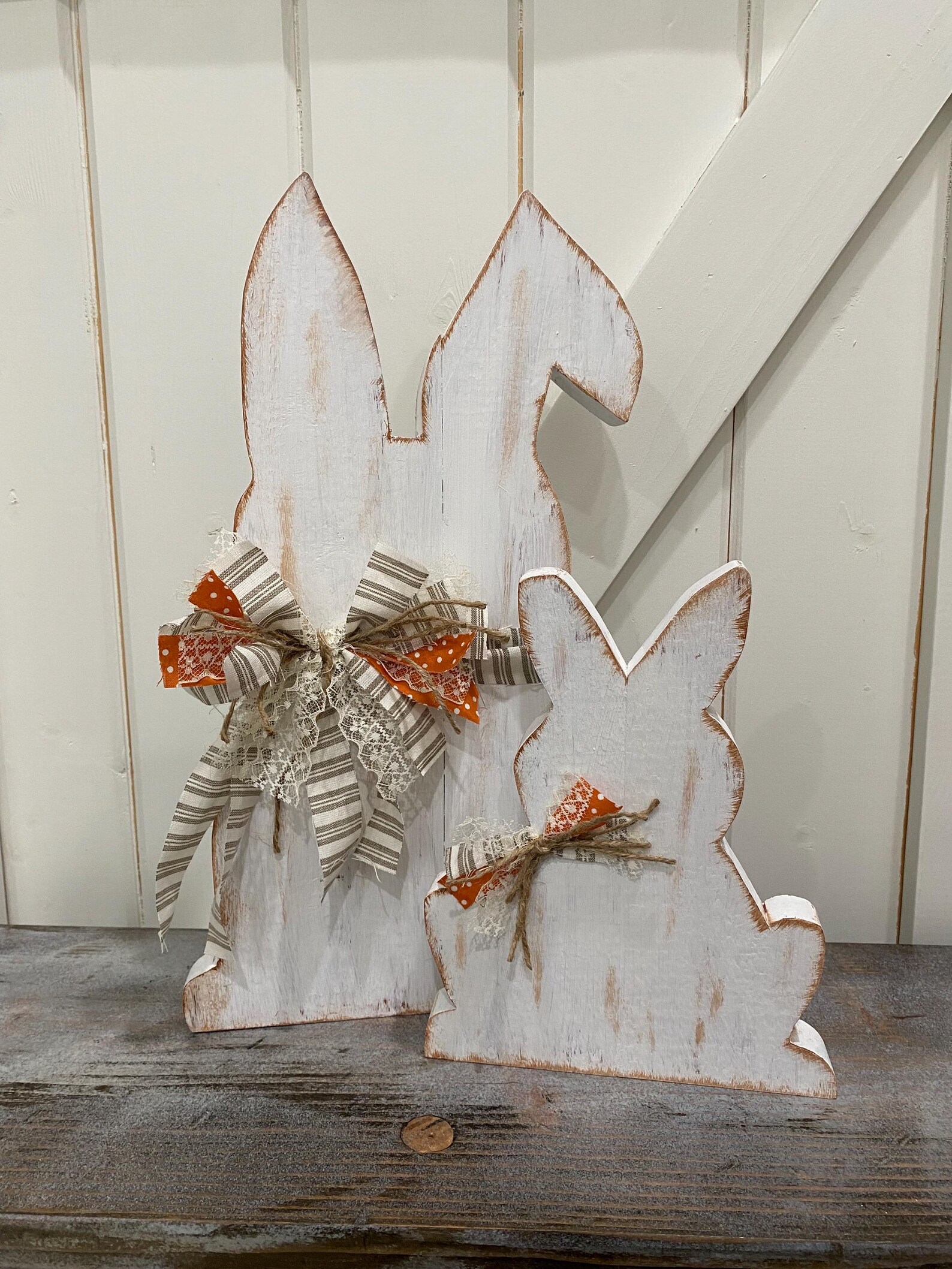 Primitive Rustic Rabbit Table Top Decor - Etsy