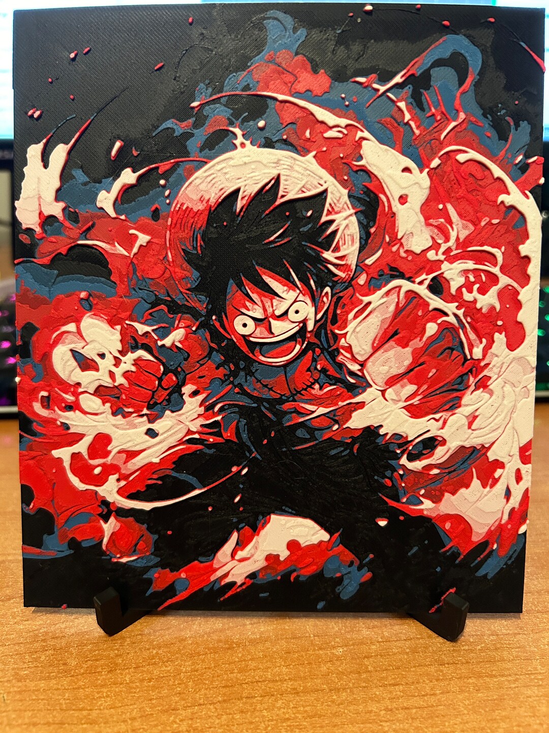 3D Luffy Portrait / One Piece / Luffy Picture / Luffy - Etsy