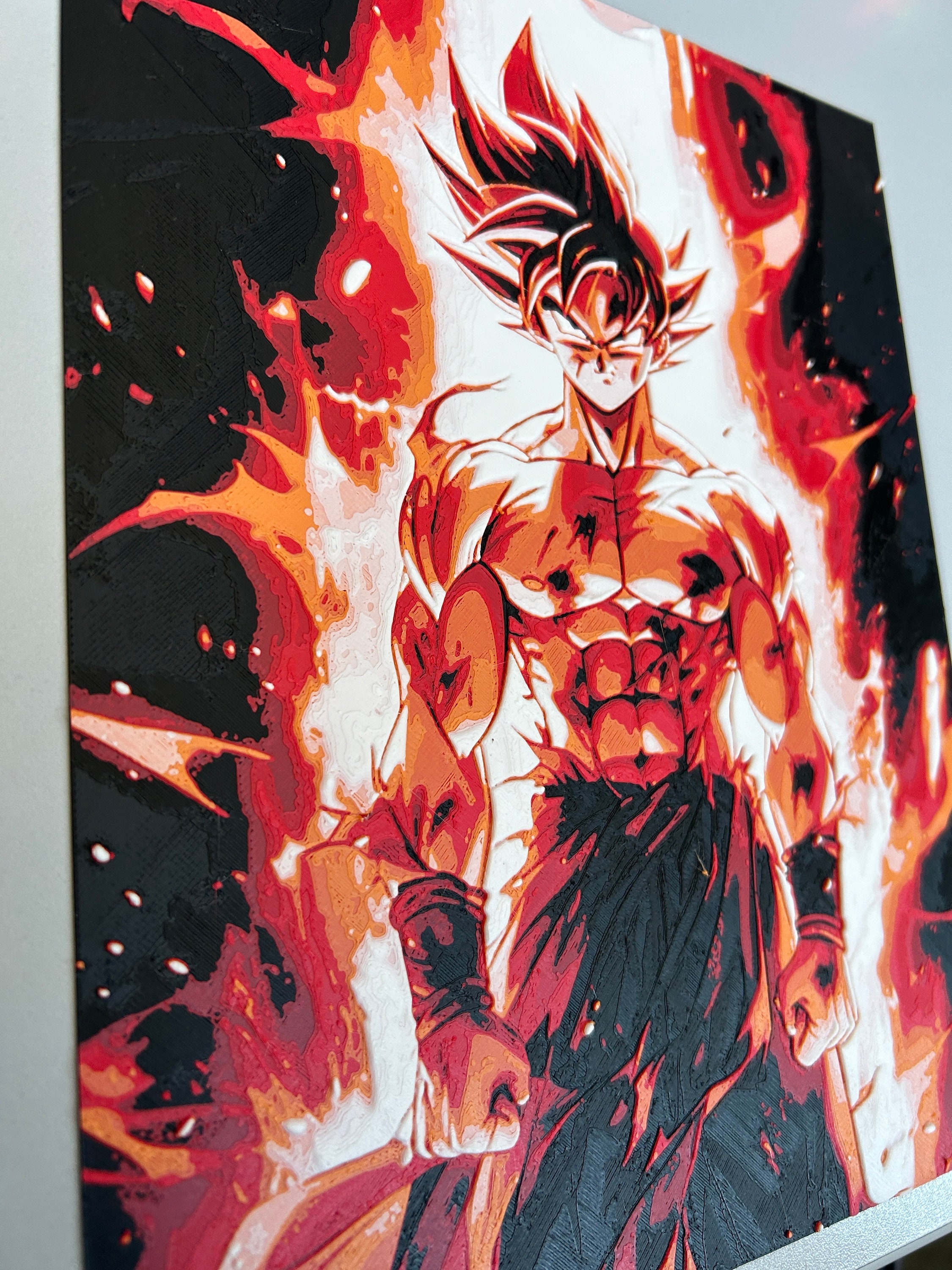 3D Goku Portrait / Dragon Ball / Goku Picture / Goku - Etsy UK