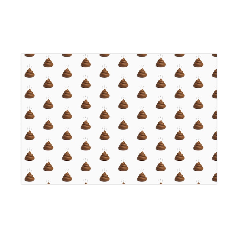 Poop Emoji Wrapping - Etsy