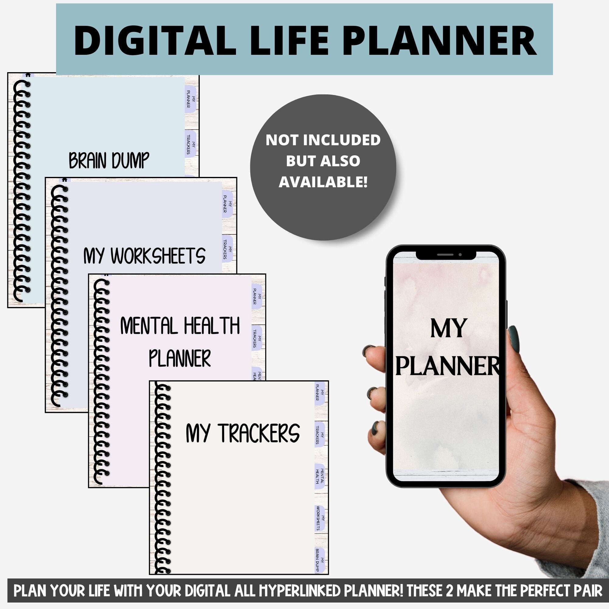 Digital Weekly Meal Planner, Digital Meal Planner, Meal Plan Template ...
