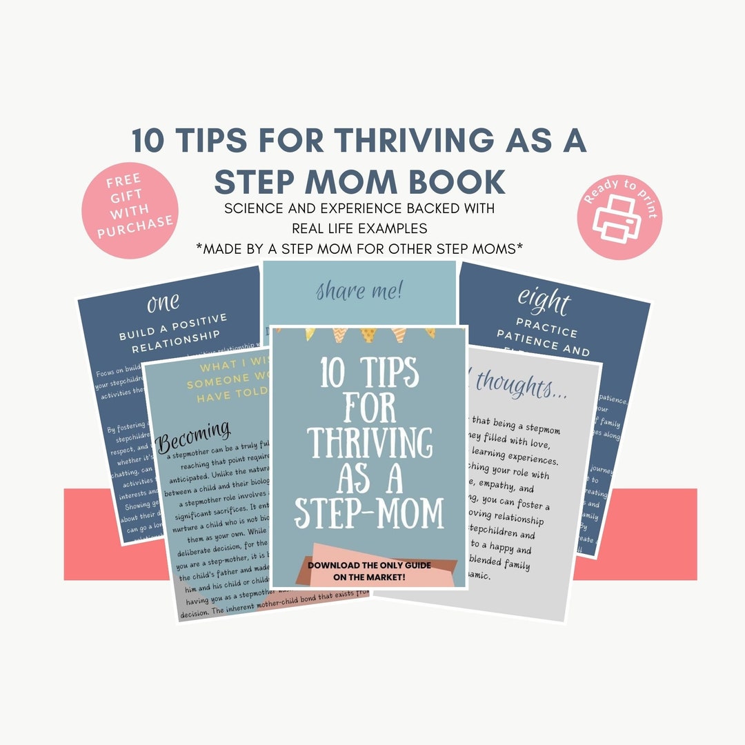Bonus Mom Gift stepmom Success Secrets E-book Blended Family Guide ...