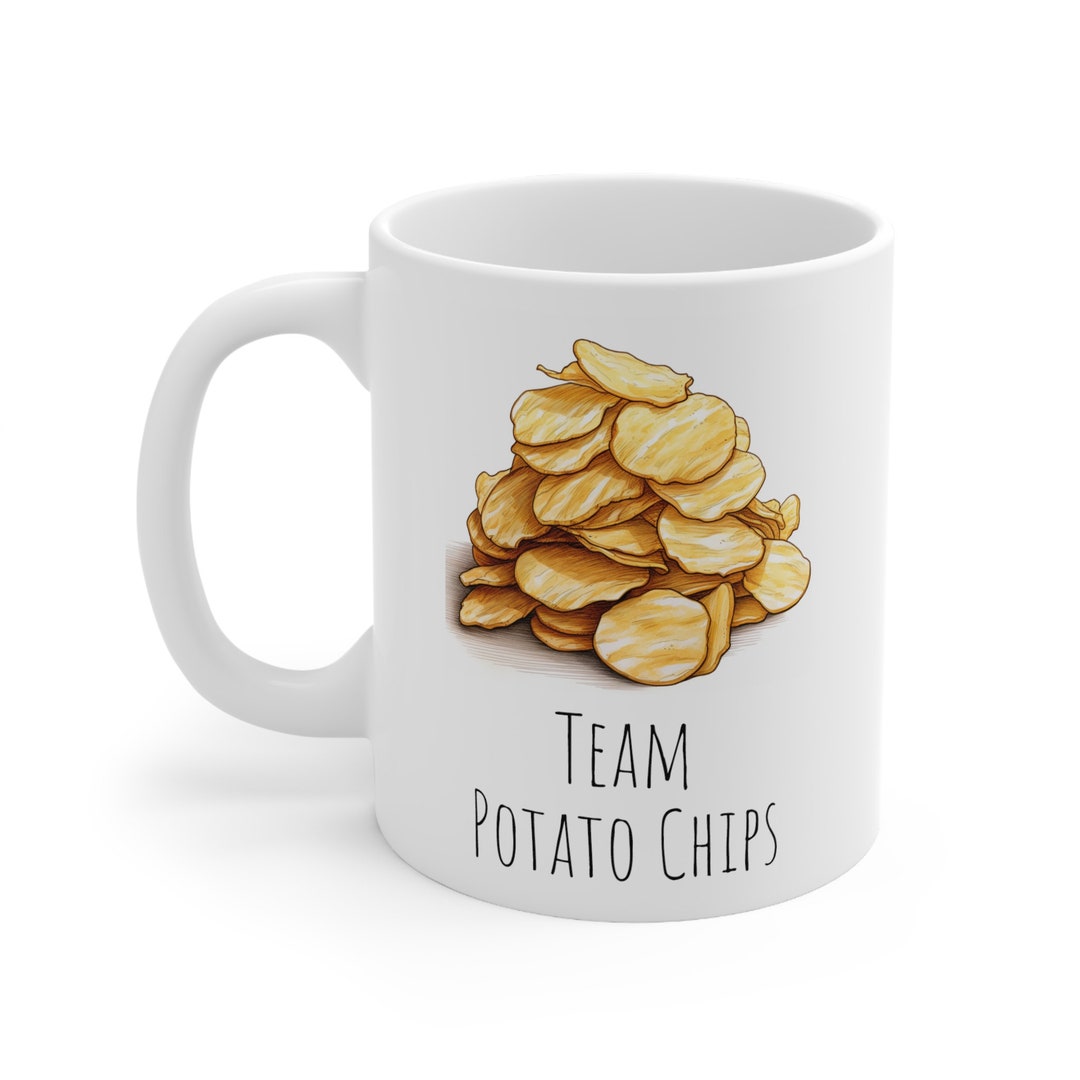 Team Potato Chip Mug Potato Chips Birthday Gift Foodie - Etsy