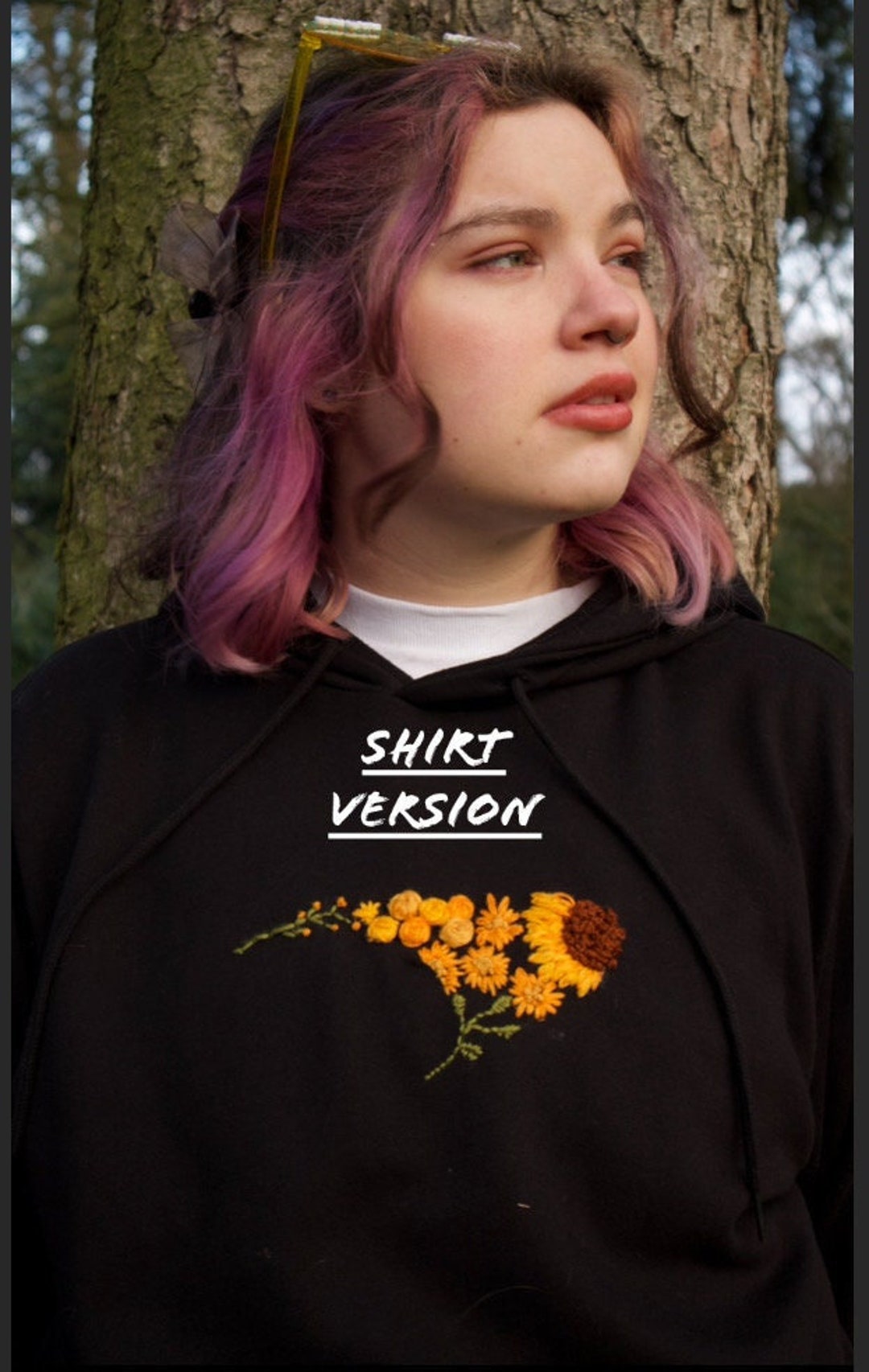 Shirt Version Floral Mclaren F1 Logo Shirt Hand Embroidered Design Also ...