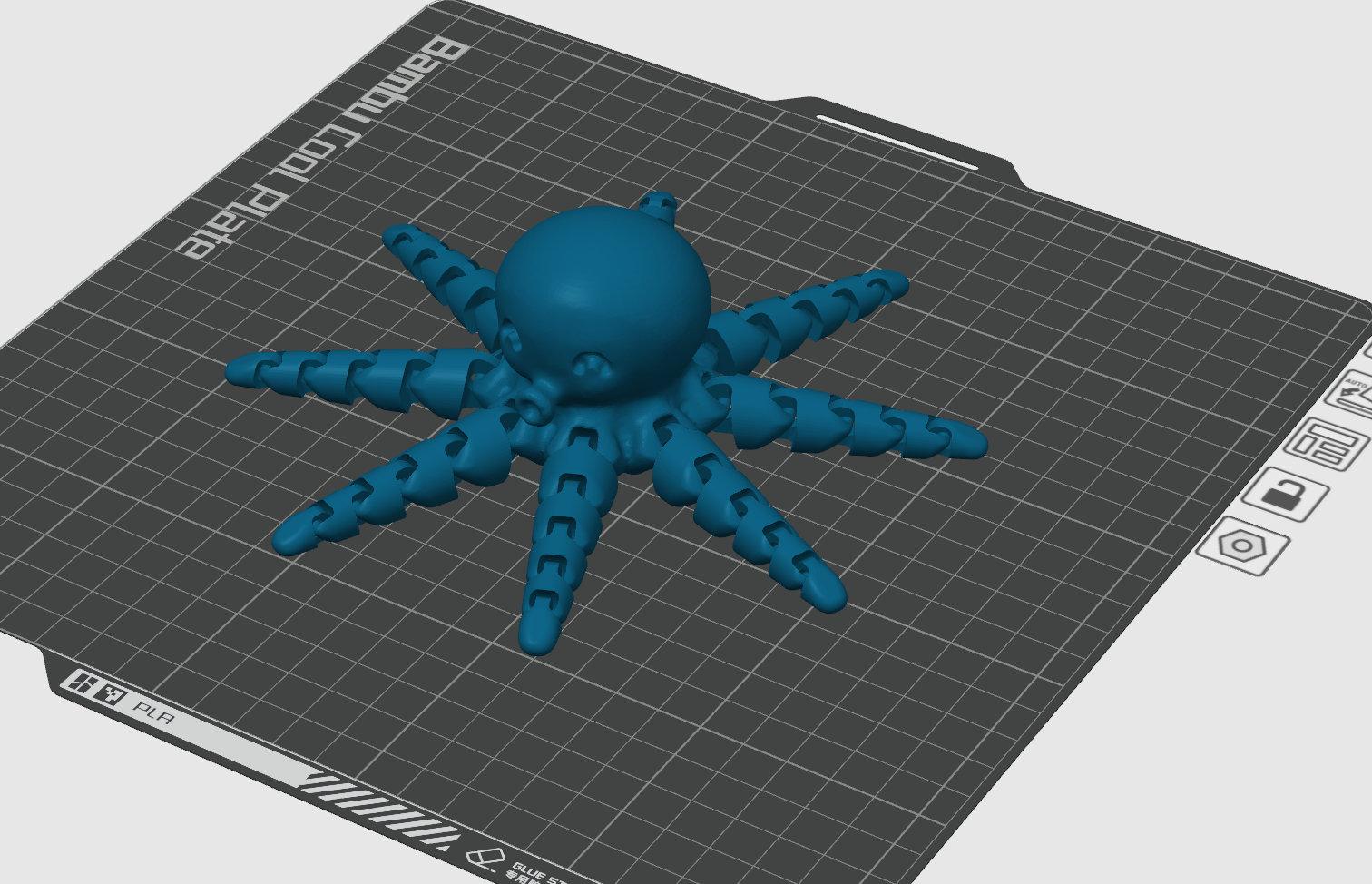 Articulating Octopus 3d Print - Etsy