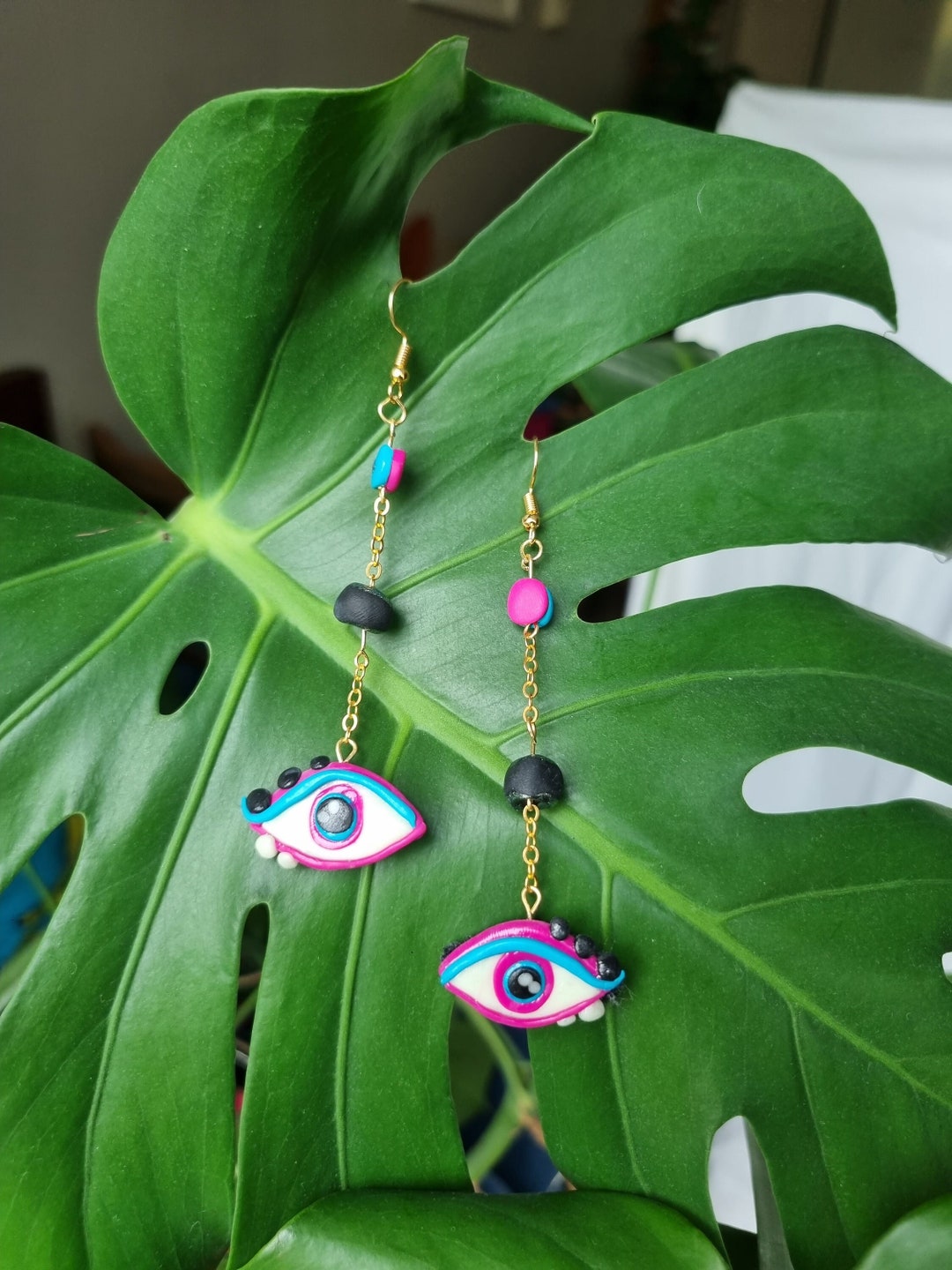 Hye Eye Glow in the Dark Earrings - Etsy