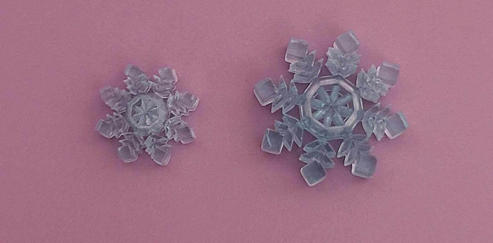 Mini Snowflakes pack of Twenty Decoration, Craft Accessory - Etsy