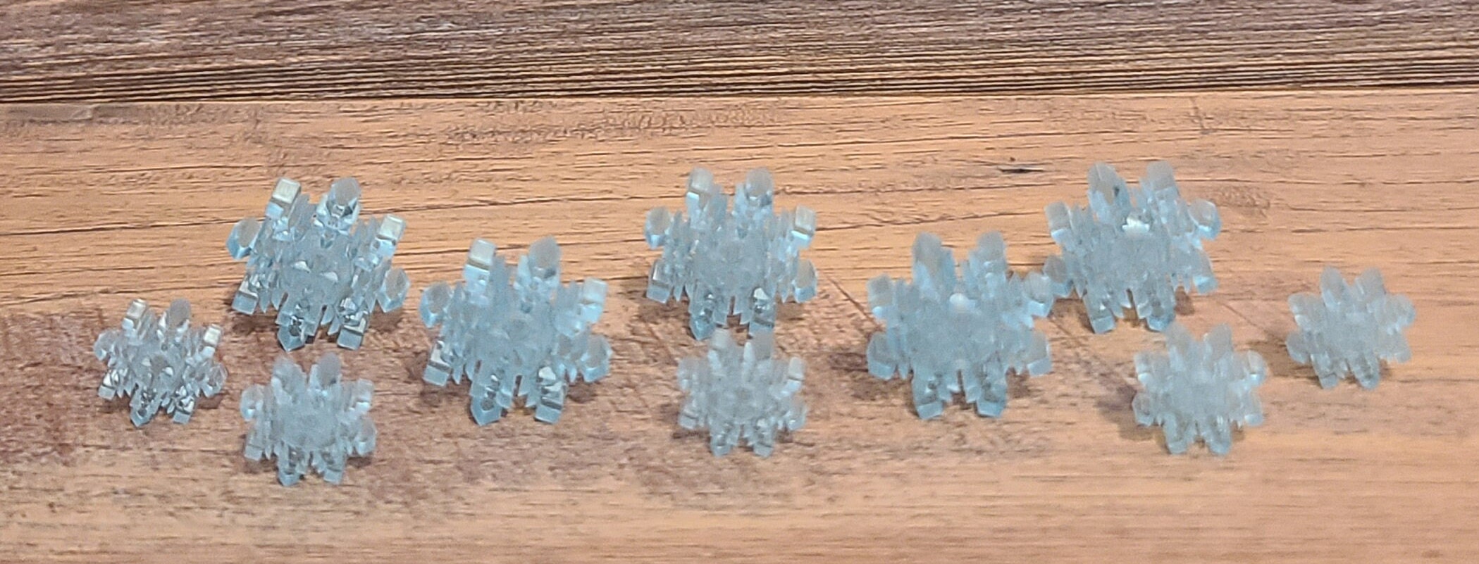 Mini Snowflakes pack of Twenty Decoration, Craft Accessory - Etsy
