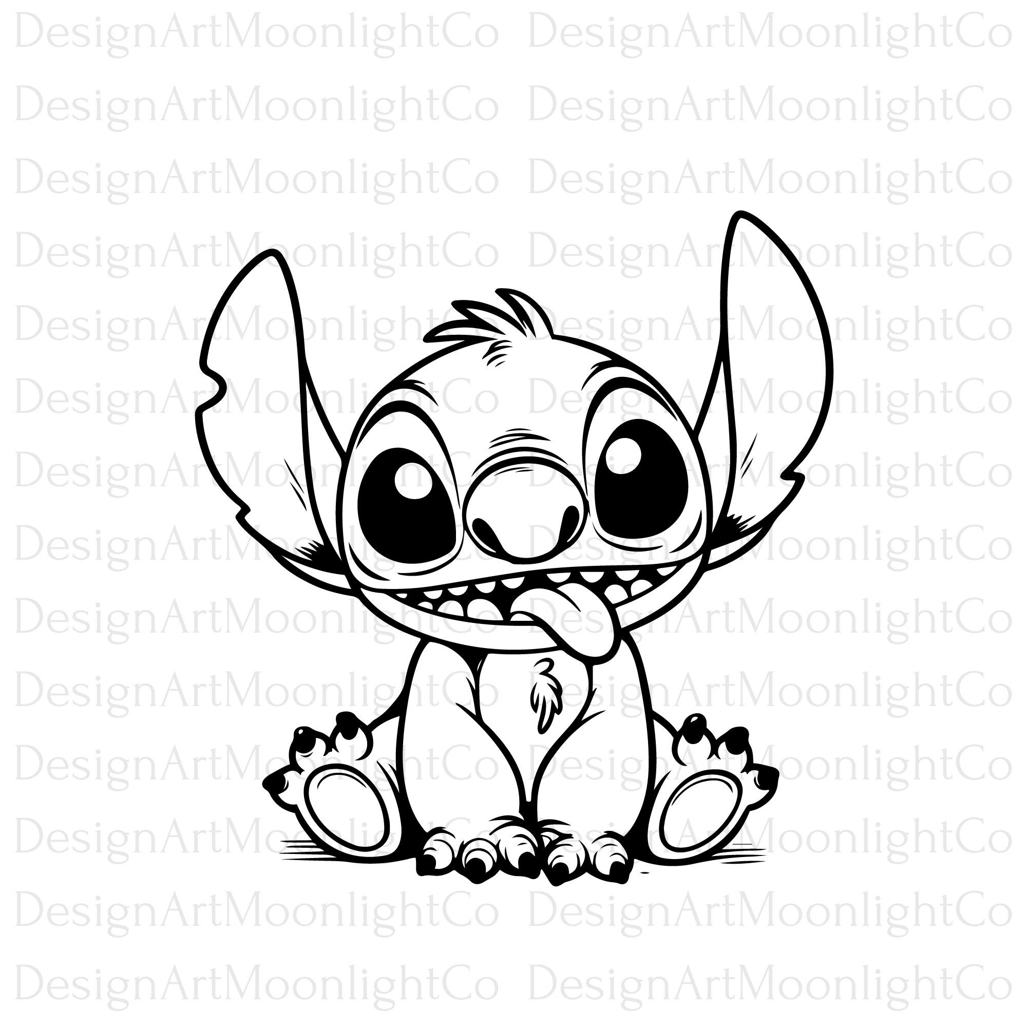 Stitch Svg, Stitch Custom SVG, Cut Files for Cricut and Silhouette, Svg ...