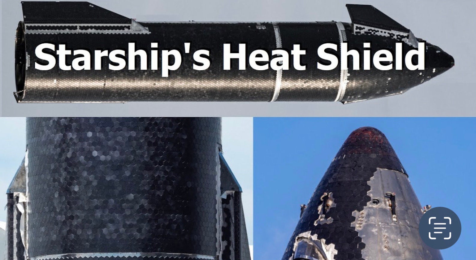 Limited Edition Spacex Starship SN24 BN7 Heat Shield Section for ...
