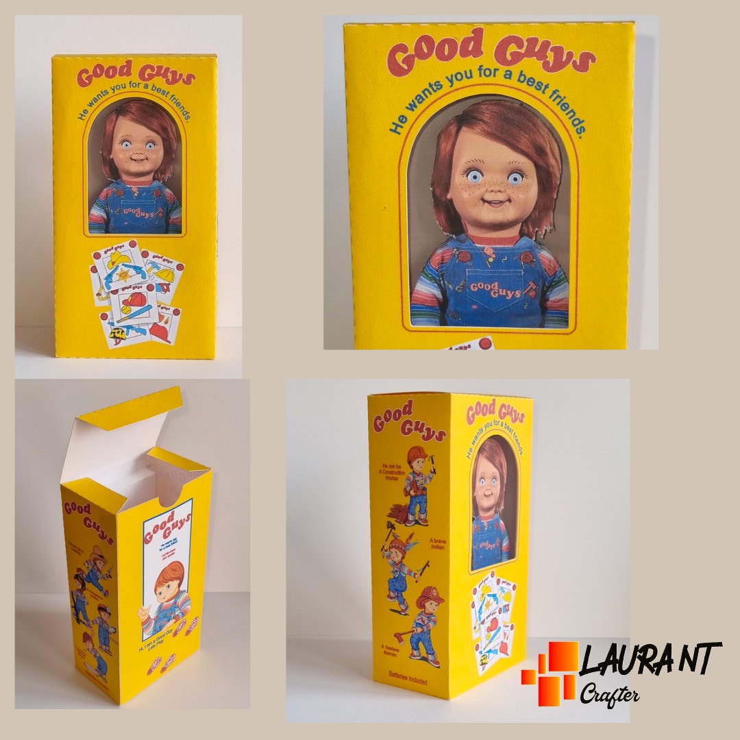 Chucky Box, Child's Play Box, .studio and SVG Cutting Files, PNG, PDF ...