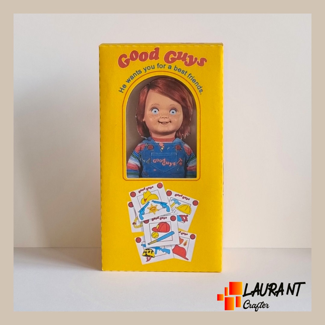 Chucky Box, Child's Play Box, .studio and SVG Cutting Files, PNG, PDF ...