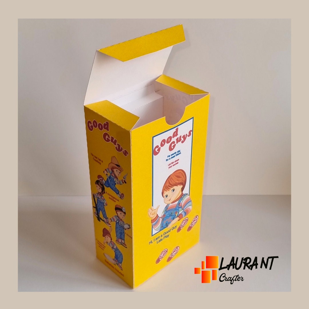 Chucky Box, Child's Play Box, .studio and SVG Cutting Files, PNG, PDF ...