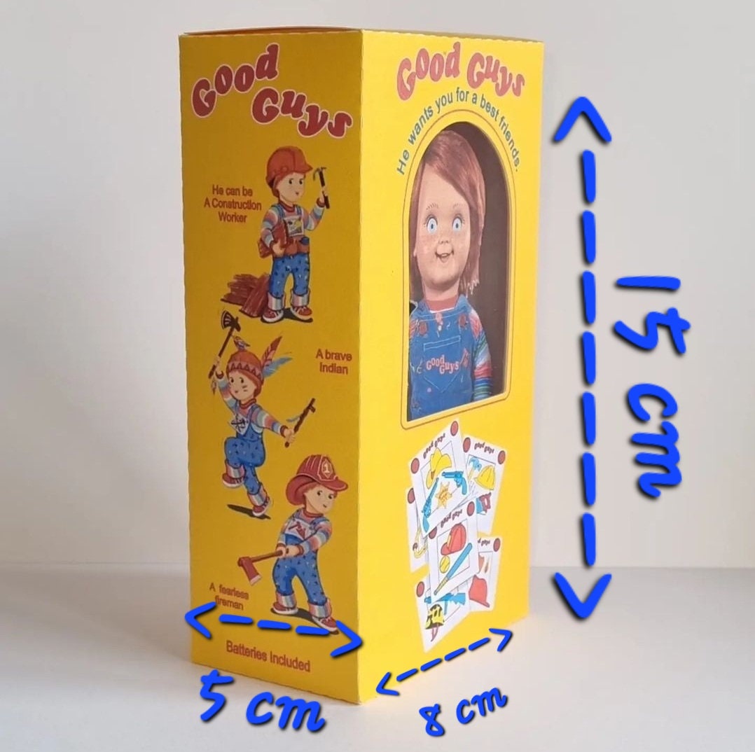 Chucky Box, Child's Play Box, .studio and SVG Cutting Files, PNG, PDF ...
