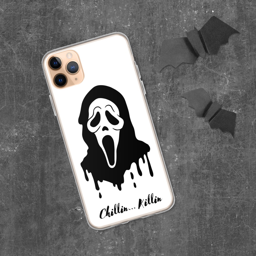 White Ghostface Case for Iphone® - Etsy