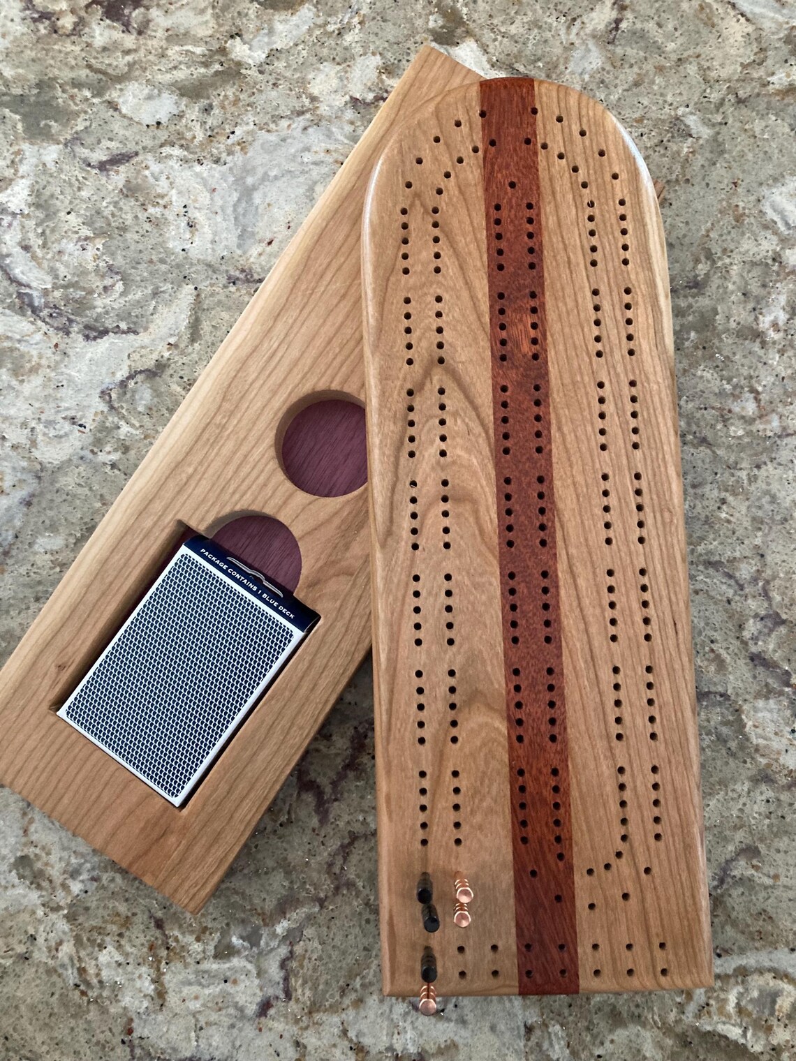 Handmade Cribbage Boards-games-father’s Day, Christmas, Birthday Gift ...