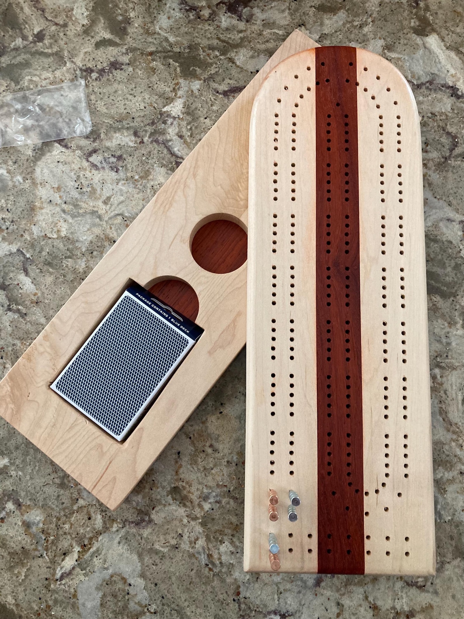 Handmade Cribbage Boards-games-father’s Day, Christmas, Birthday Gift ...