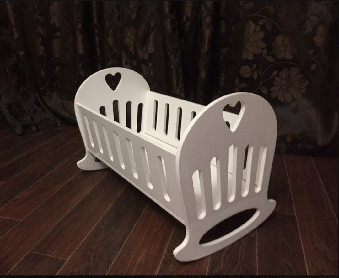 Cut File 3D Model Puzzle Doll Crib Template Design Vector 3D Puzzle ...