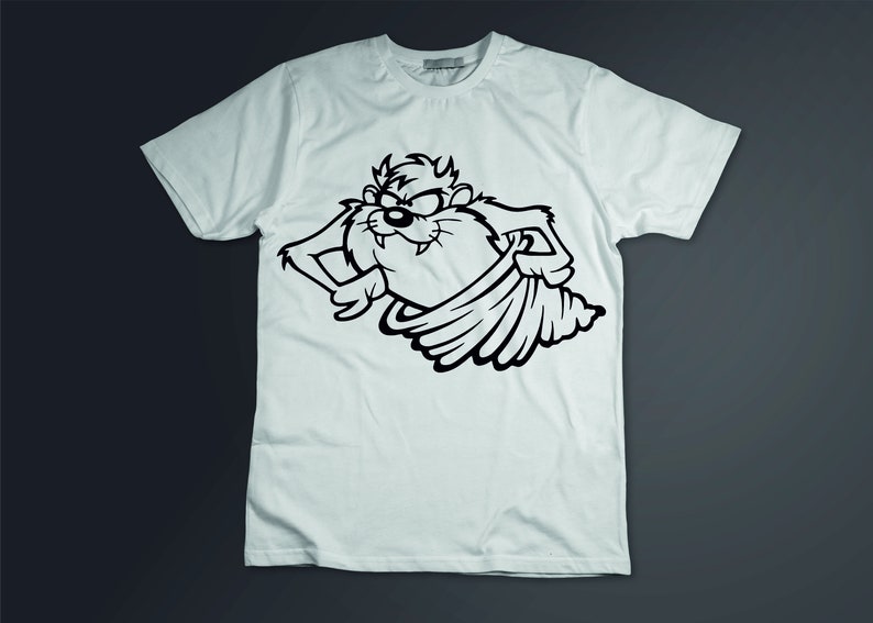 Cut Taz Svg T-shirt Download Svg Png Pdf Ai Eps Cut Sticker Taz Files ...