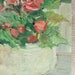 Begonia Original Oil Painting, Flowers Artwork, Plein Air in A Garden ...