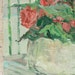 Begonia Original Oil Painting, Flowers Artwork, Plein Air in A Garden ...