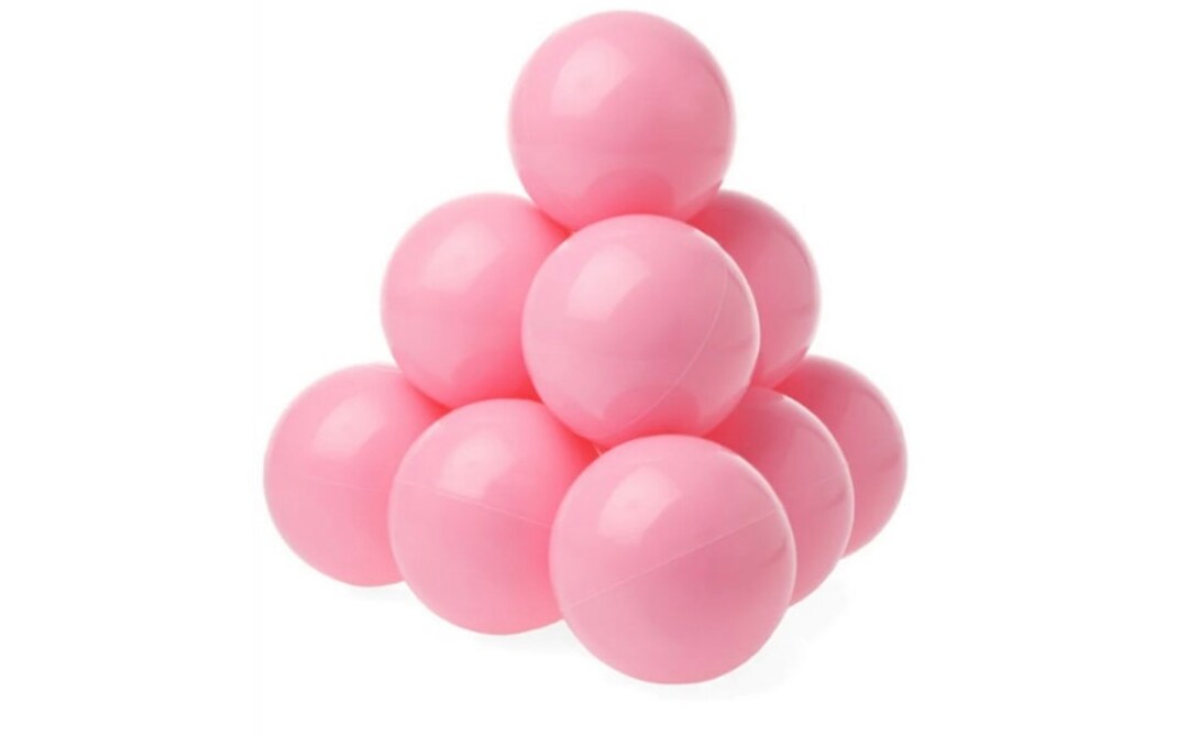 100 Ball Pit Balls Classic Pink 7cm Ball Pit Balls Ball Pit - Etsy