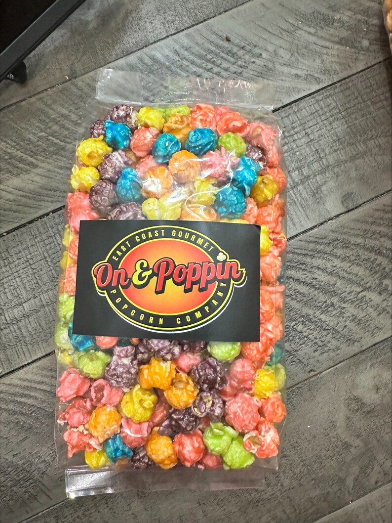 Bubble Gum Flavored Popcorn - Nostalgic Treat (1/2-gallon Bag) - Etsy