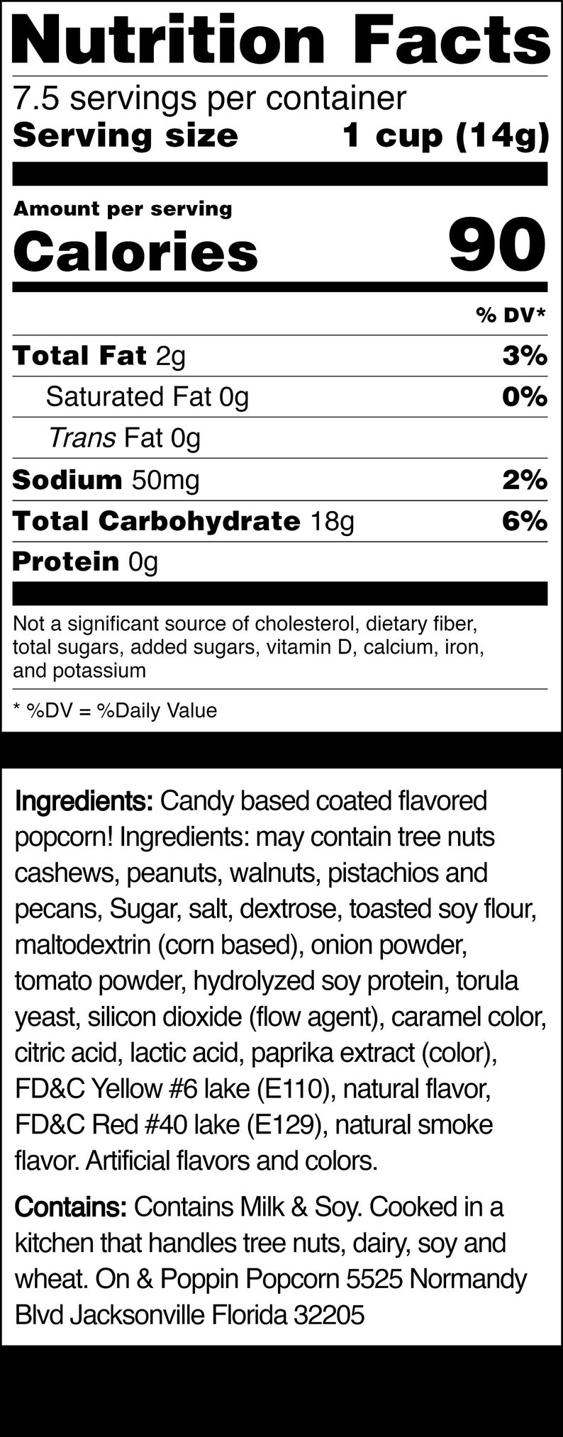 Confetti Popcorn: the Skittles Candy Treat (1/2 Gallon Bag) - Etsy