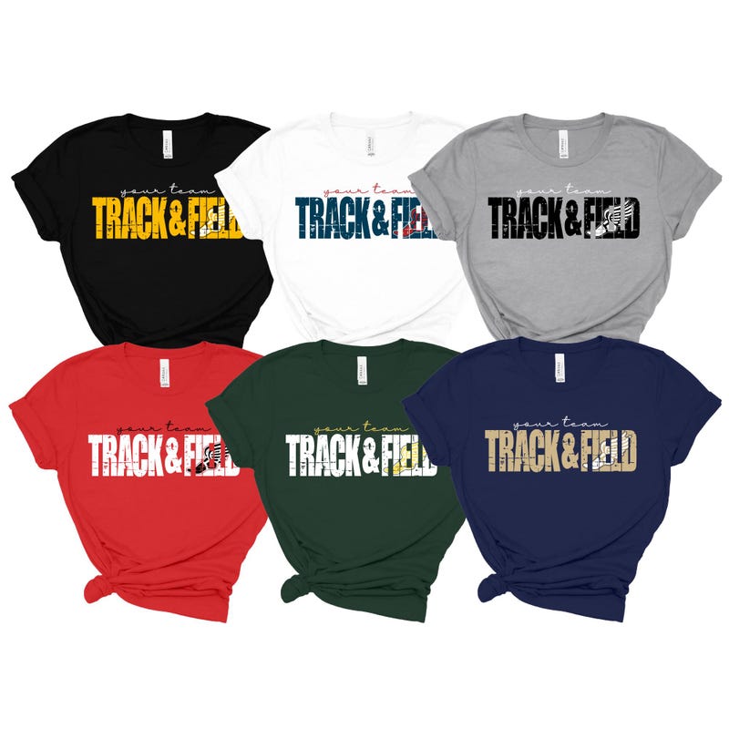Track and Field Shirt - Etsy