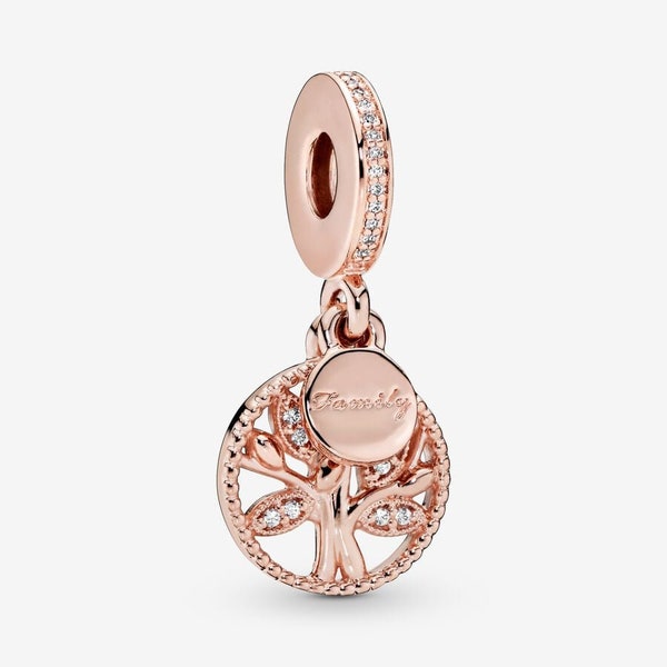 Rose Gold Pandora Charms - Etsy