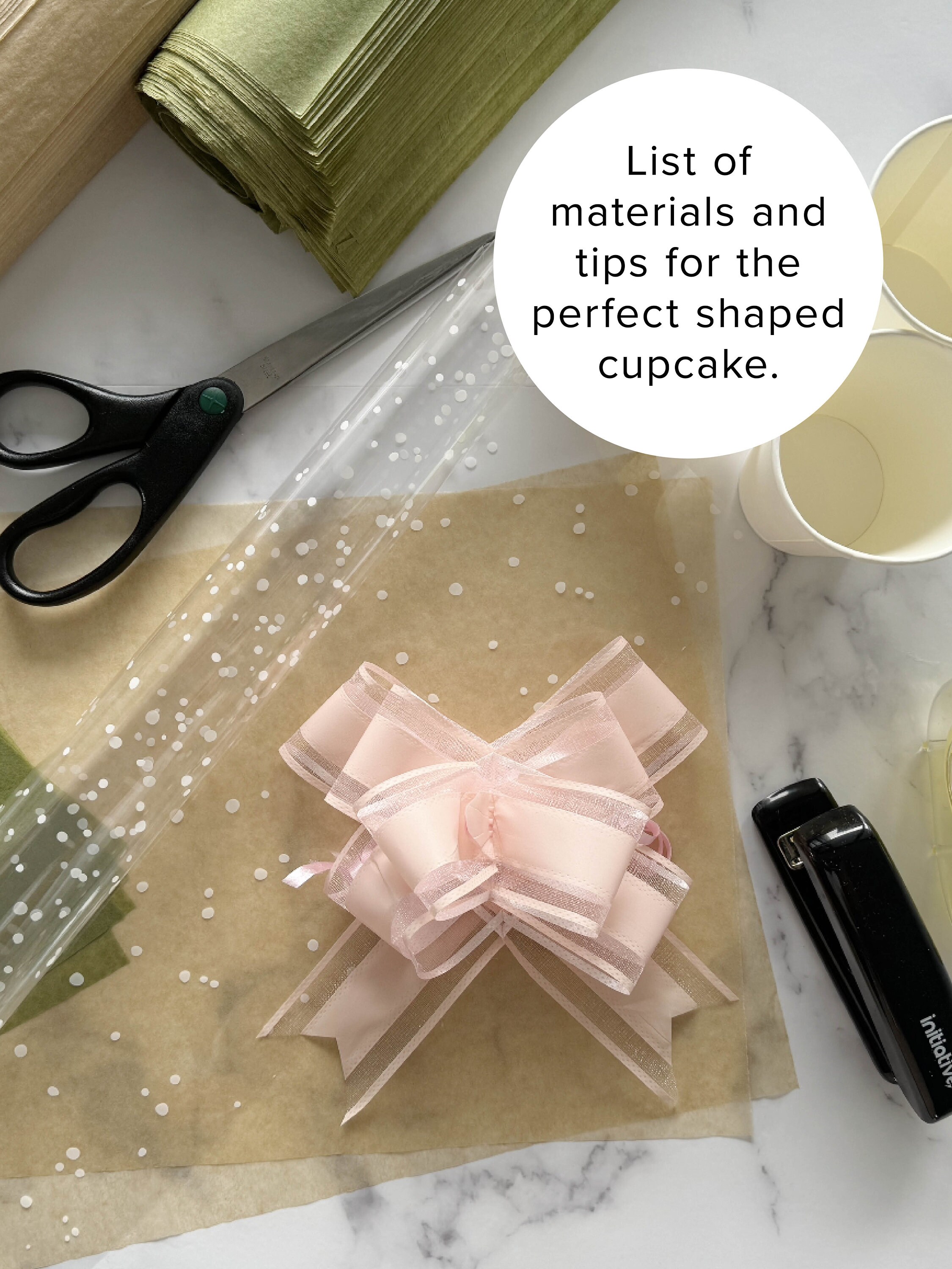 3 Cupcake Bouquet Structure Guide, Instant Download, Printable ...