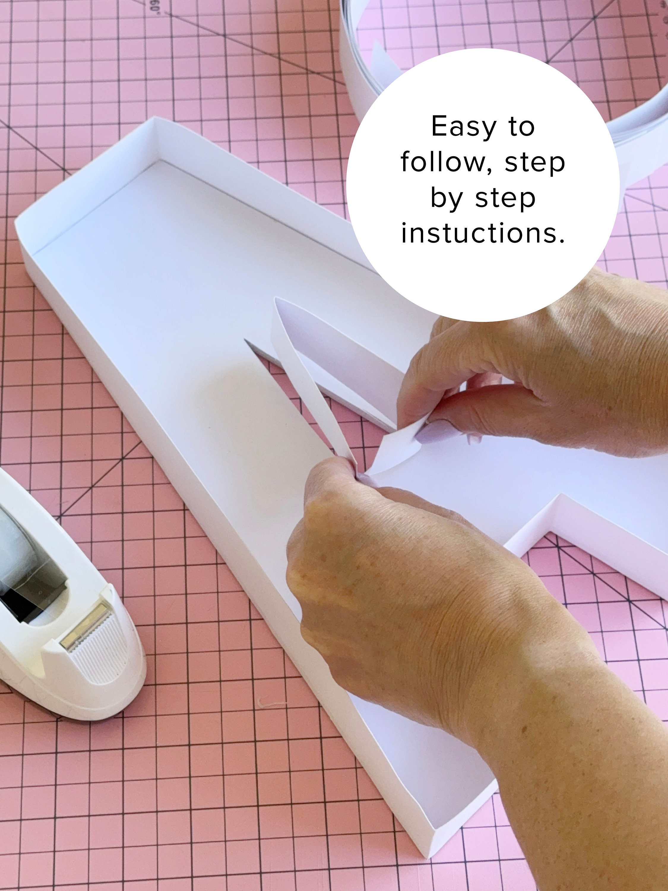 Cupcake Letter Boxes, Instruction Guide & Templates, Instant Download ...