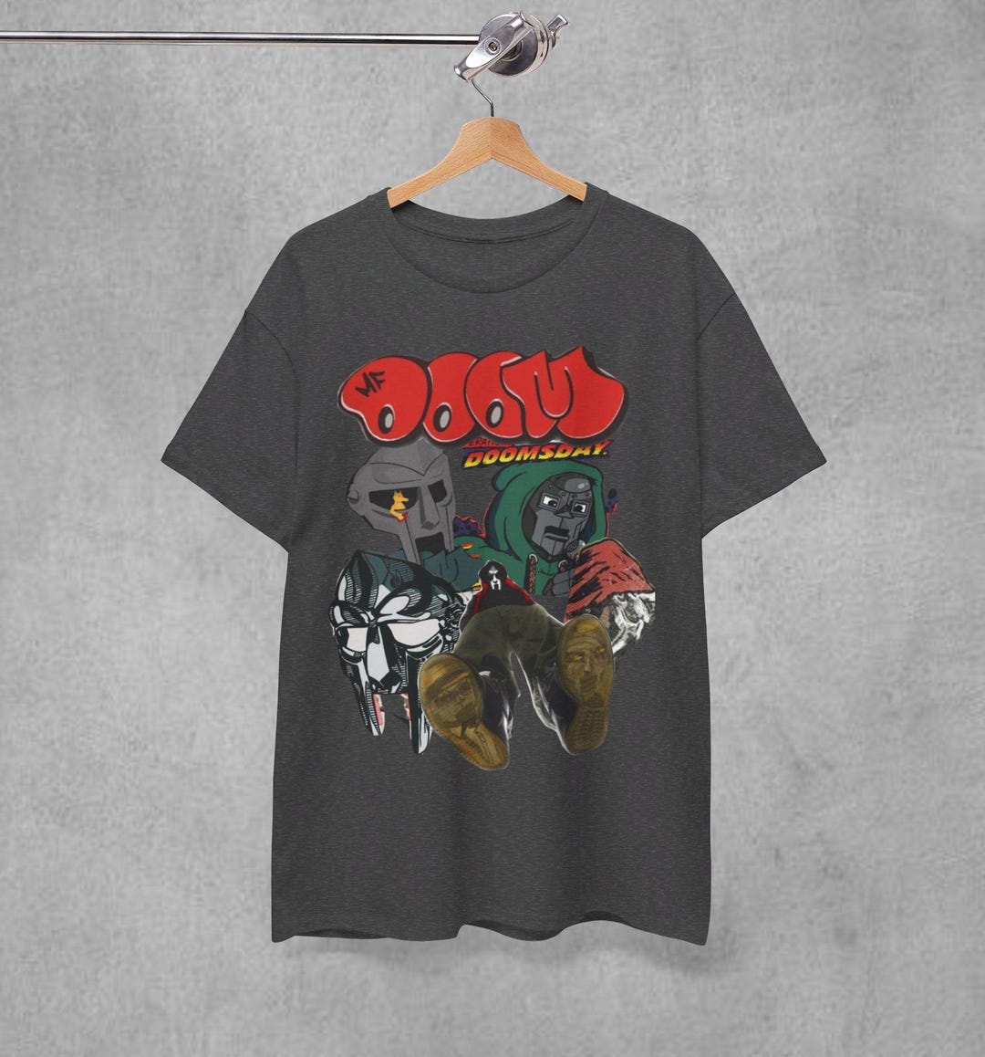 MF Doom T-shirt, Vintage Mf Doom 90s Hip Hop Shirt, Trendy Tshirt, Mf ...