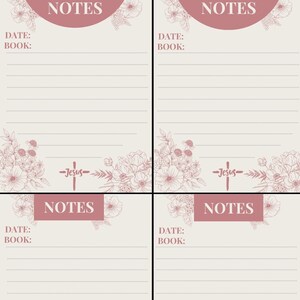 Printable Church Notecards - Etsy
