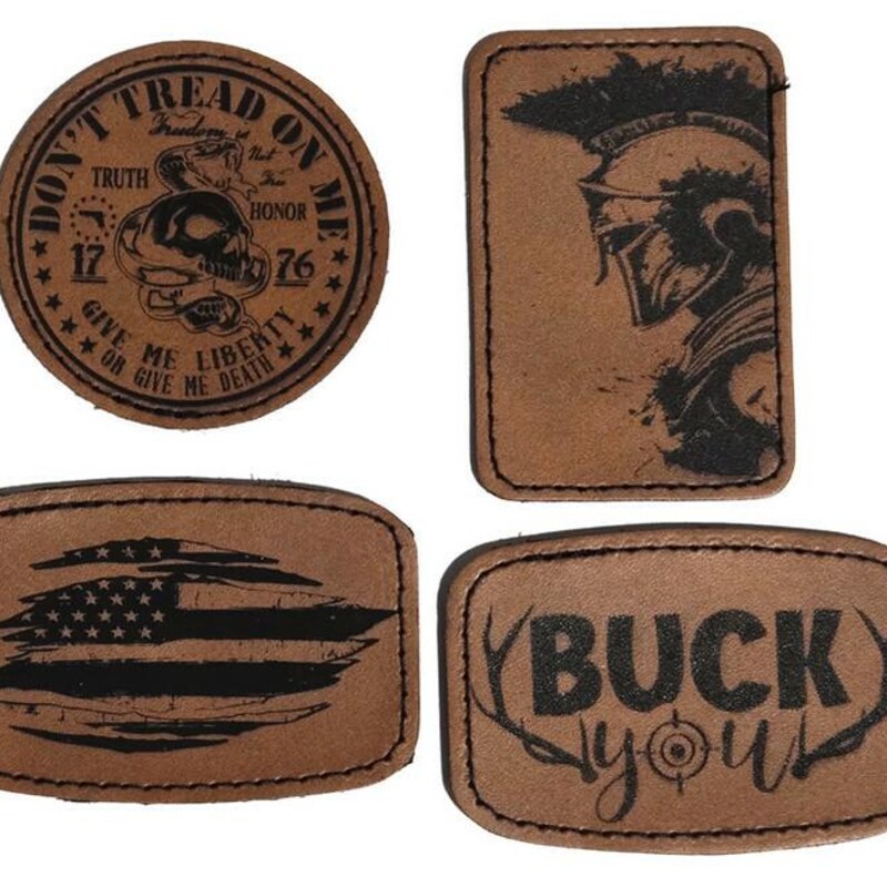 Leather Velcro Patch - Etsy