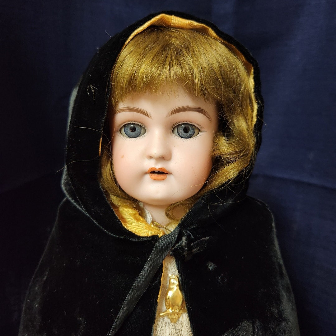 Antique 18" Handwerck Bisque Doll on Composition Body - Etsy